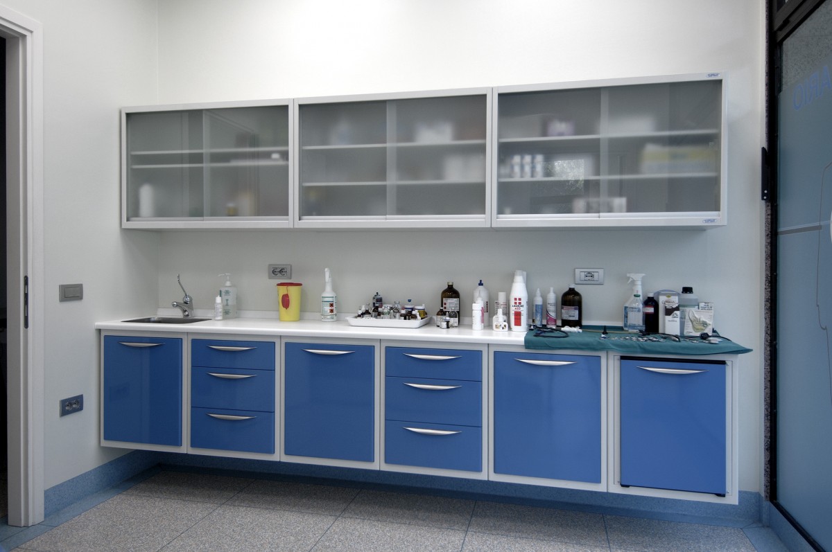 Veterinary cabinetry